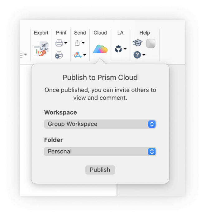 Prism Cloud: Share Your Projects Seamlessly