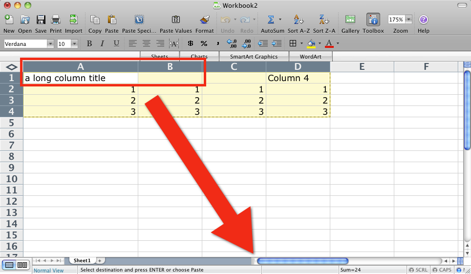 Prism 6 When I Copy A Table From An Excel File And Paste It Into Prism The Column Titles Are 