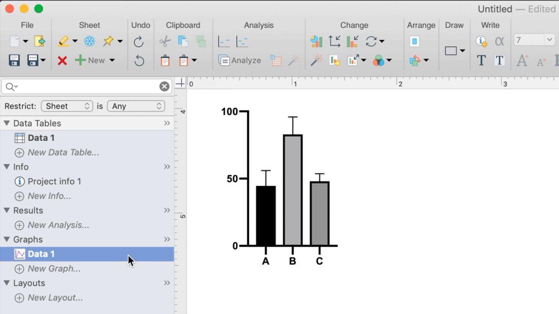 How Do I Create A Template Graph In Graphpad Prism 6 Pooavenue